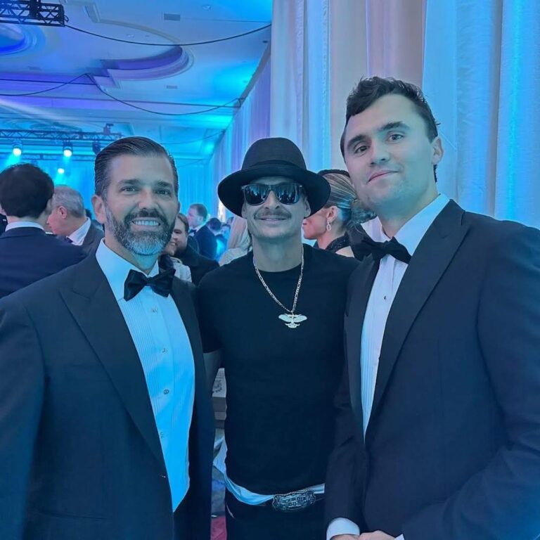 Kid Rock Shares Last Pic With Charlie Kirk - goldmarkvinyl